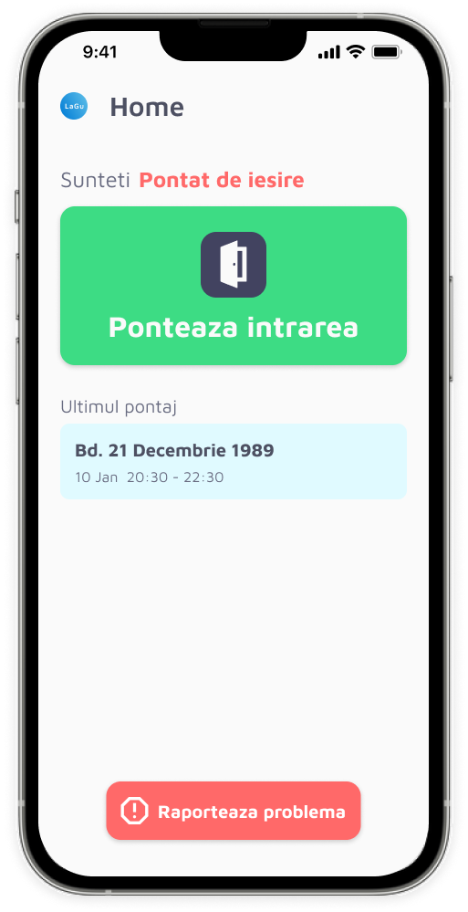Sistem de pontaj | Condica de prezență digitală - Sosito